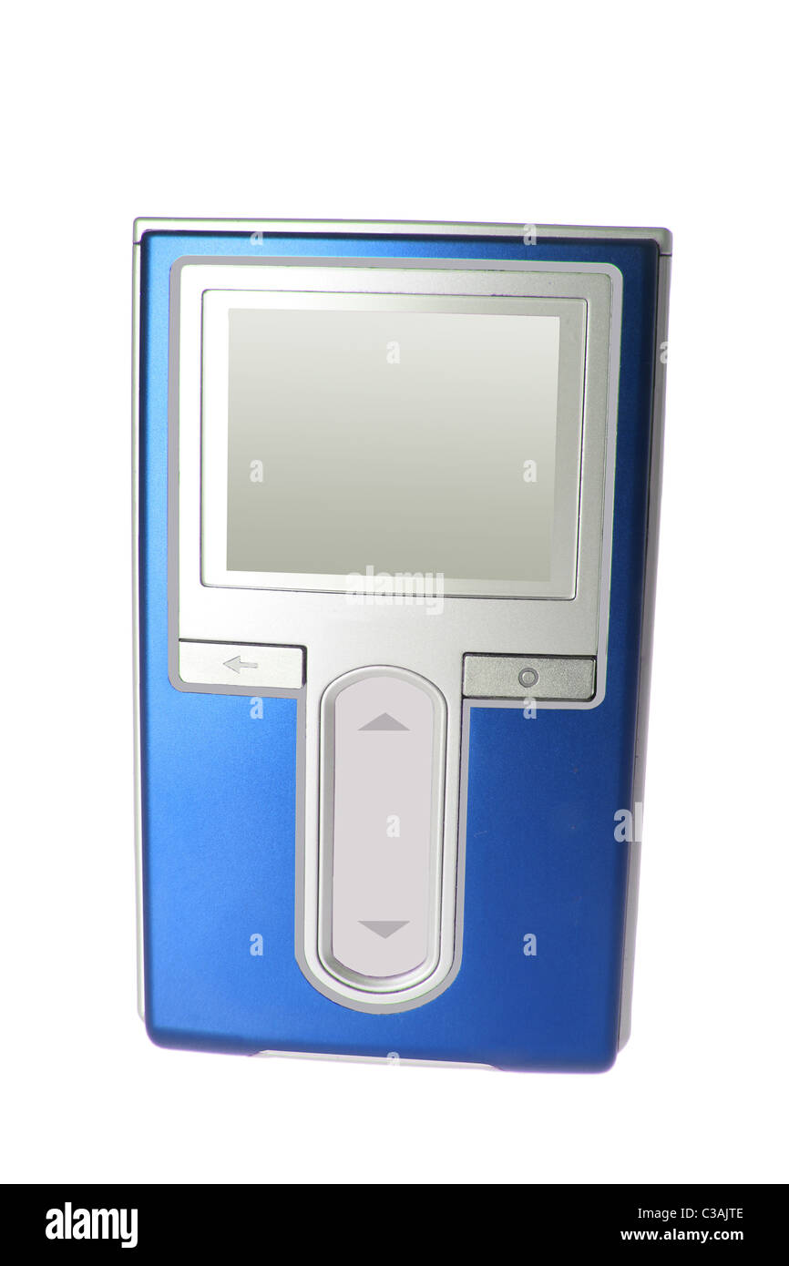 Stereo mp3 player Cut Out Stock Images & Pictures - Alamy