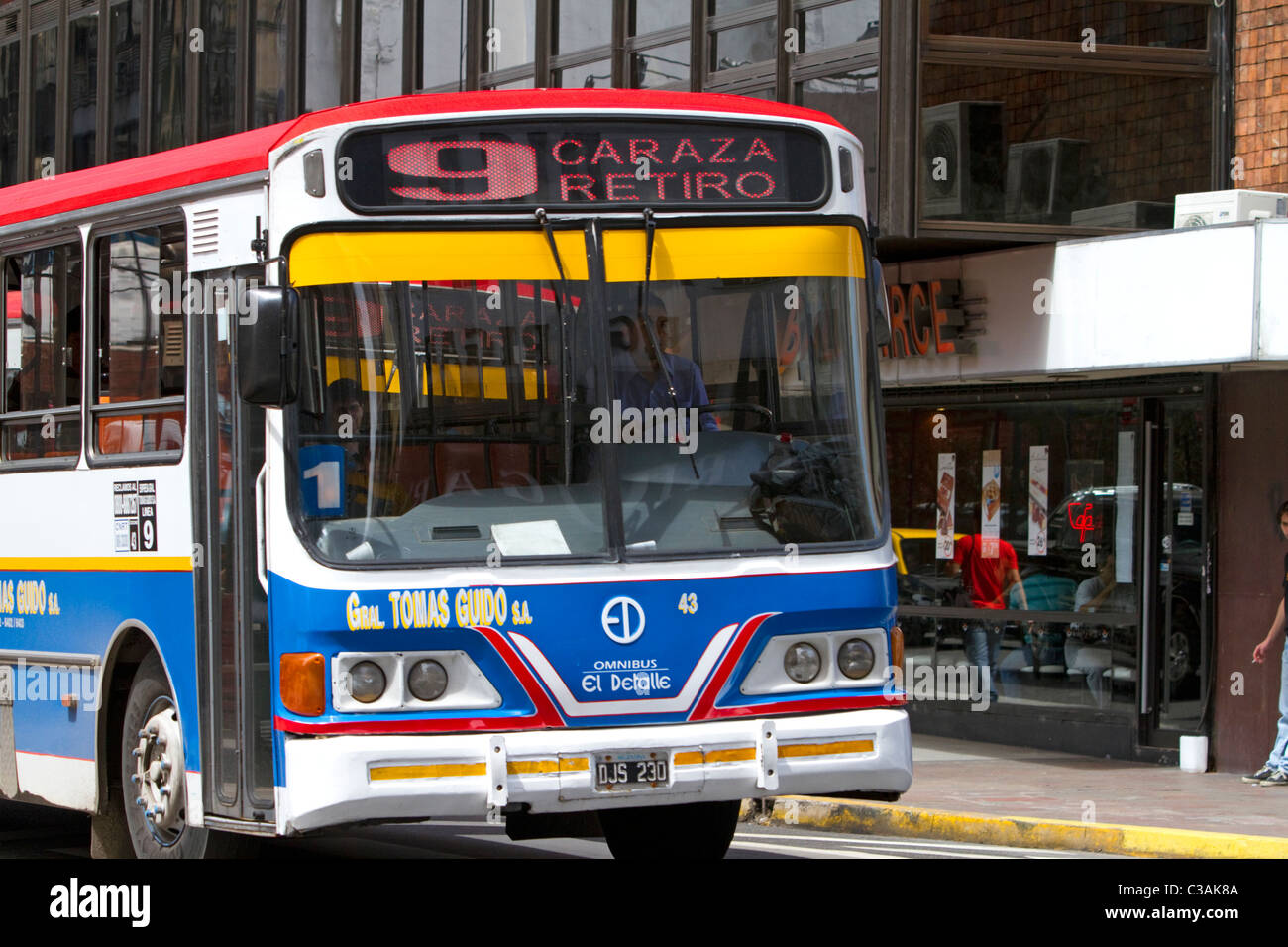 Public transportation bus in Buenos Aires, Argentina Stock Photo - Alamy