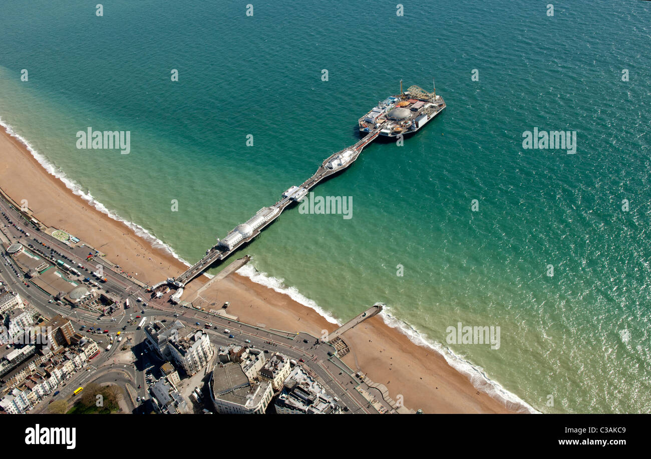 Brighton pier aerial hi-res stock photography and images - Alamy