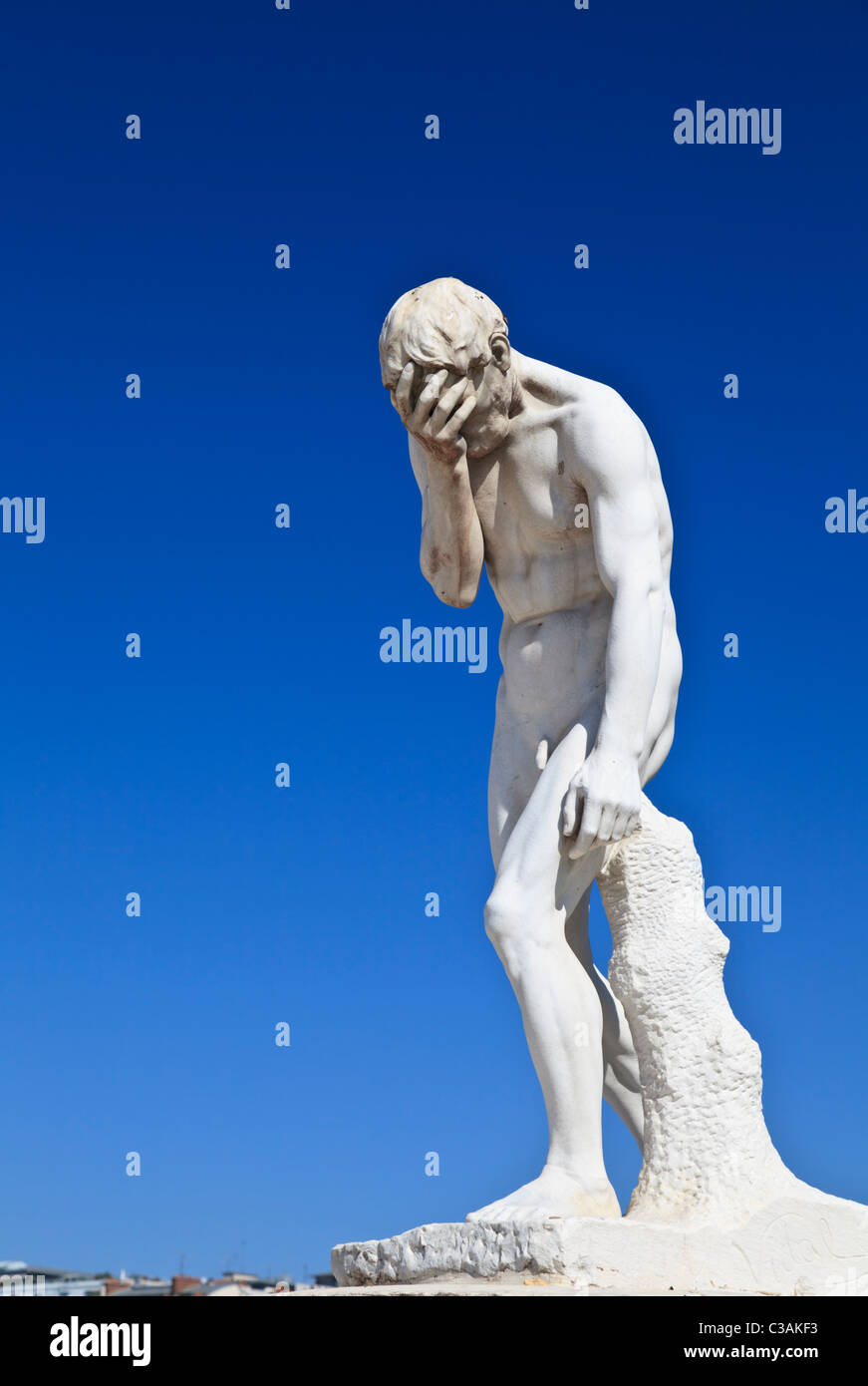 Cain and abel statue hi-res stock photography and images - Alamy