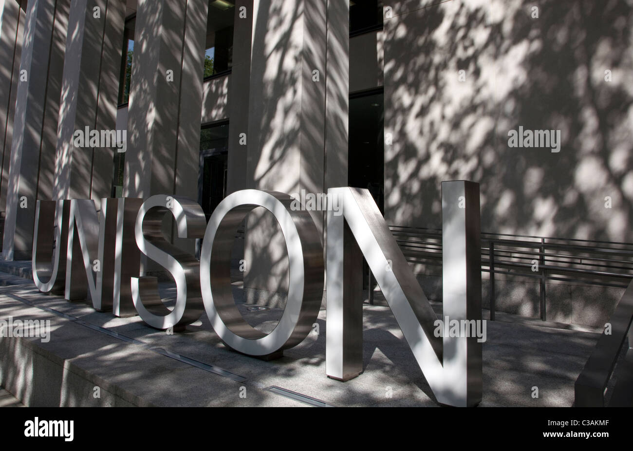 New HQ of Unison union, Euston Road, London Stock Photo - Alamy