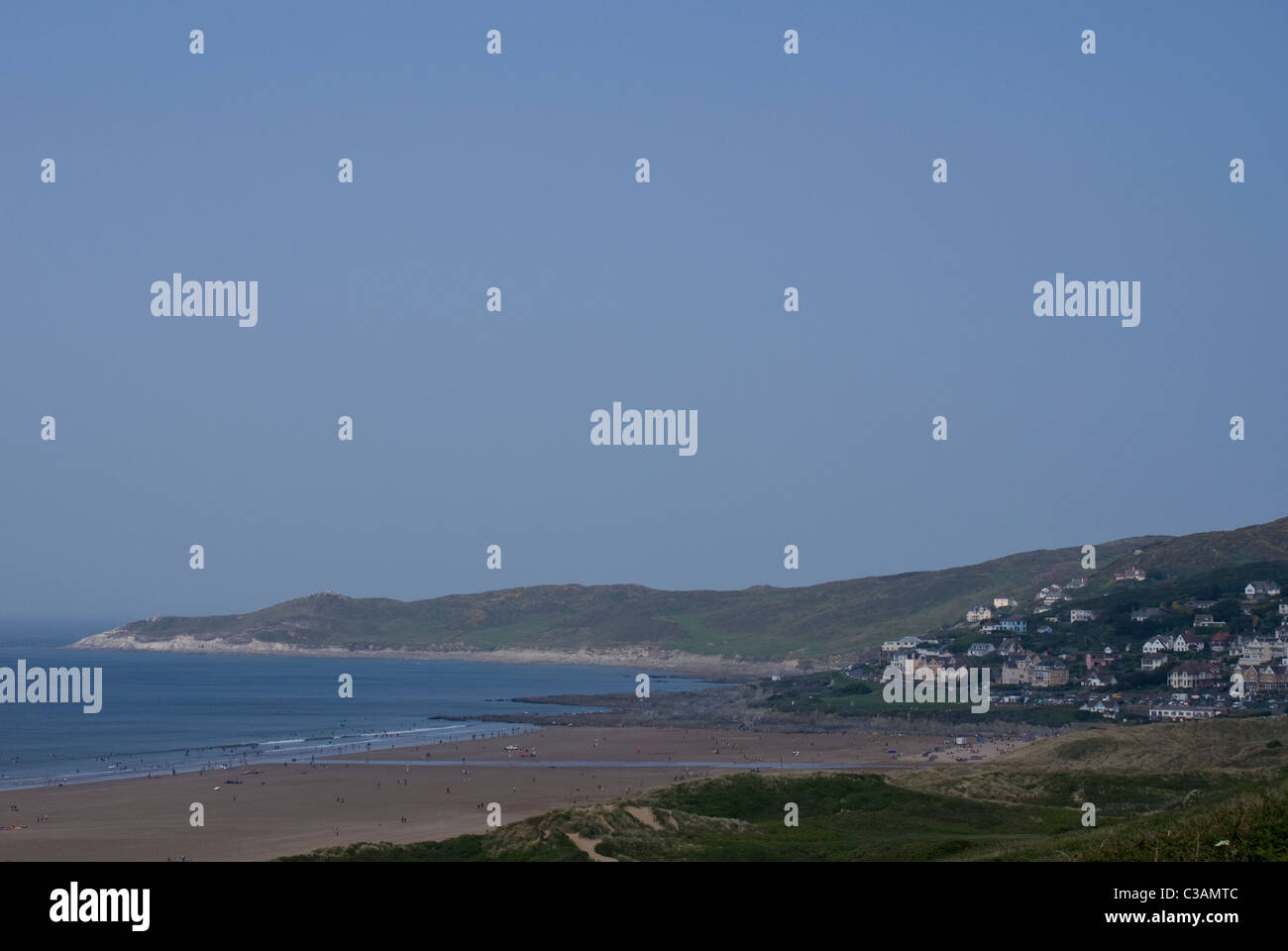 Woolacombe town hi-res stock photography and images - Alamy