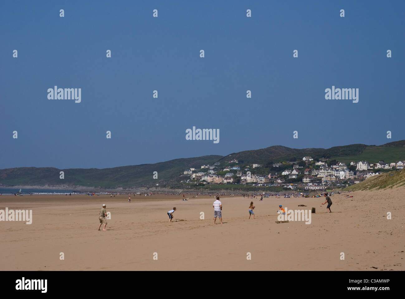 Woolacombe town hi-res stock photography and images - Alamy