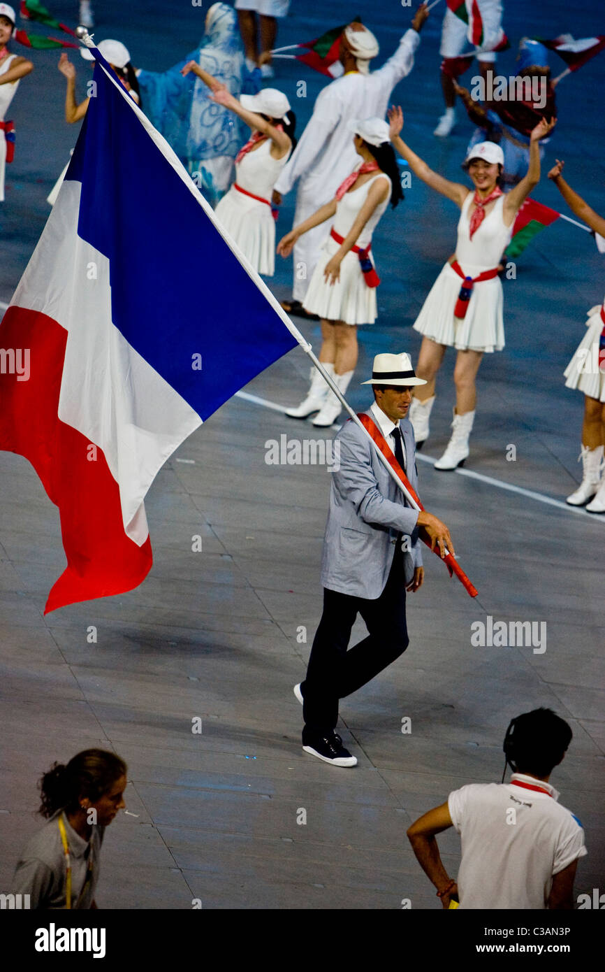 French olympic team hi-res stock photography and images - Alamy