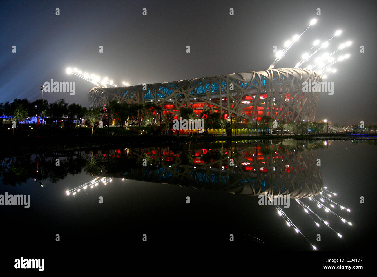 Olympic stadium beijing 2008 hi-res stock photography and images - Alamy