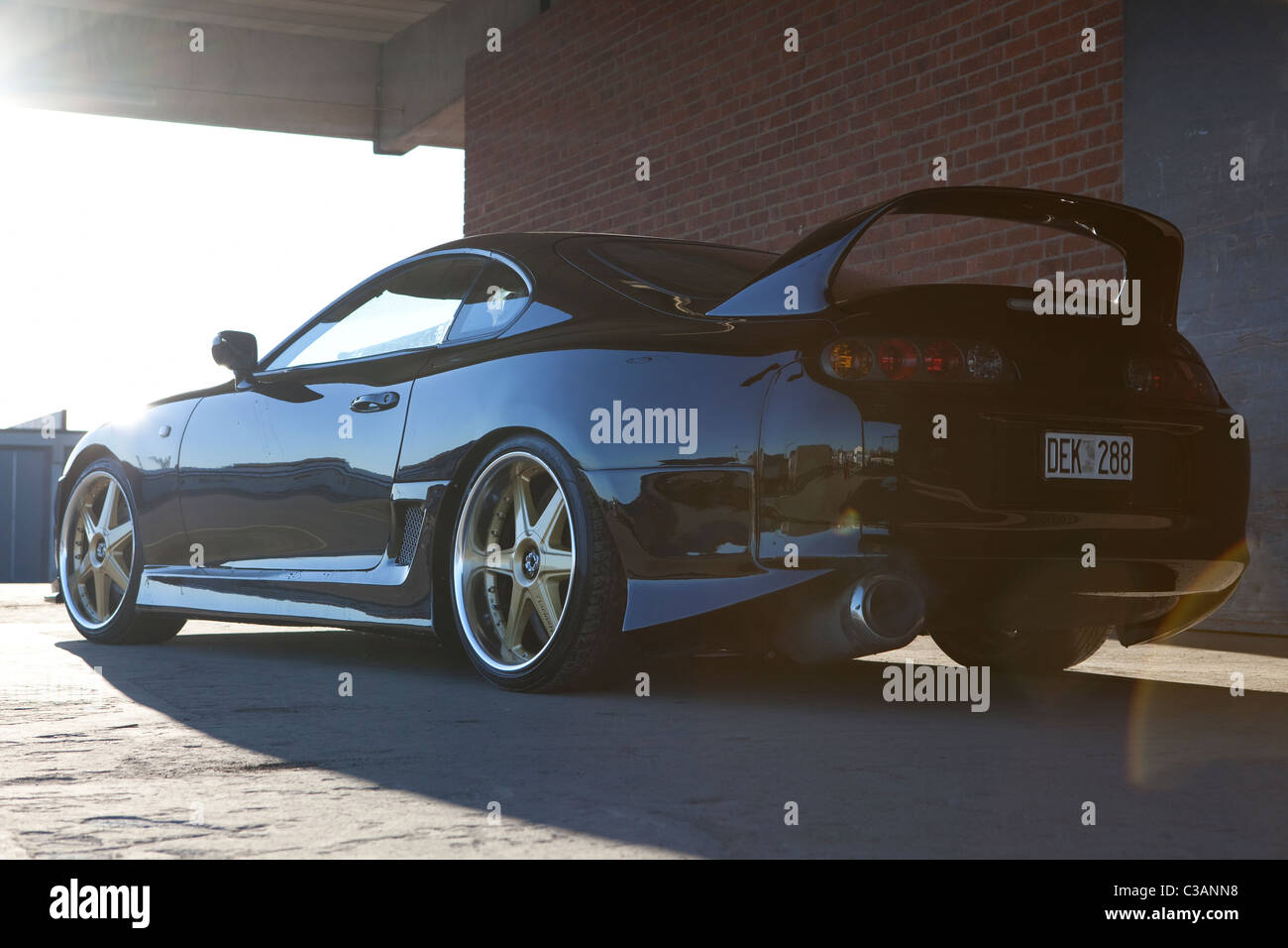 Extreme Toyota Supra Stock Photo - Alamy