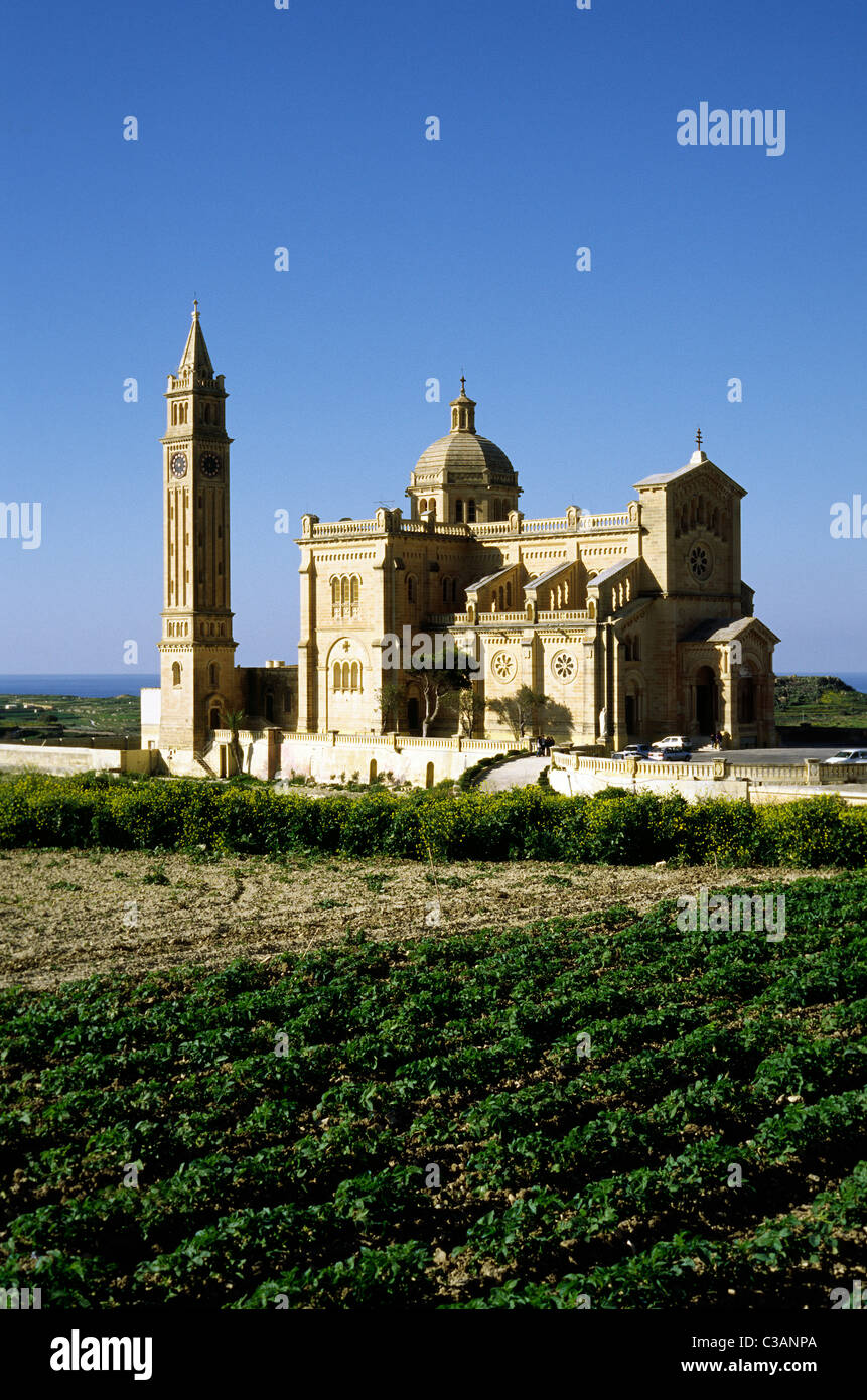 Church gharb gozo malta mediterranean hi-res stock photography and ...