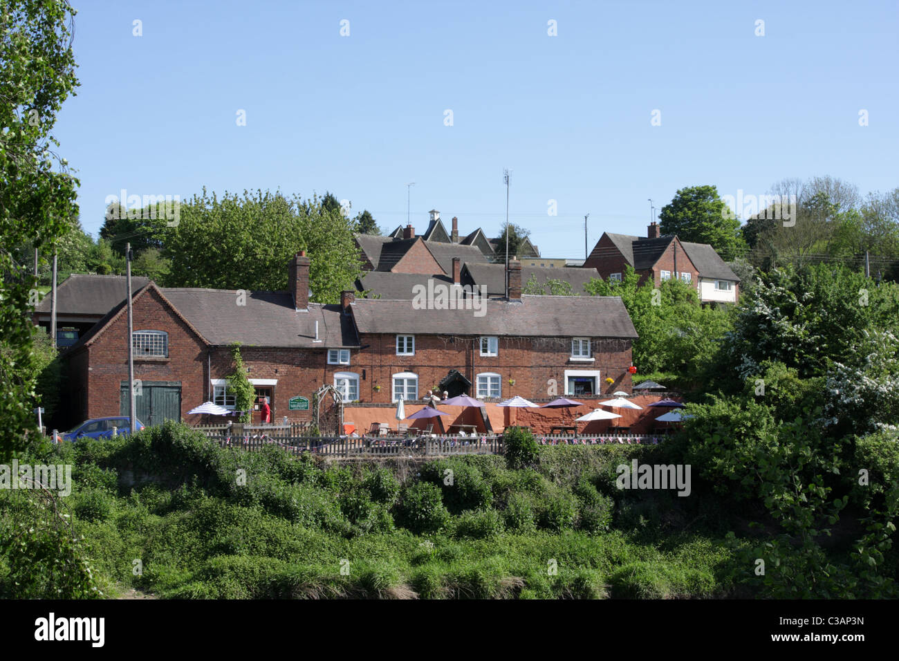 The village shop, post office and tearooms at Upper Arley on the River ...