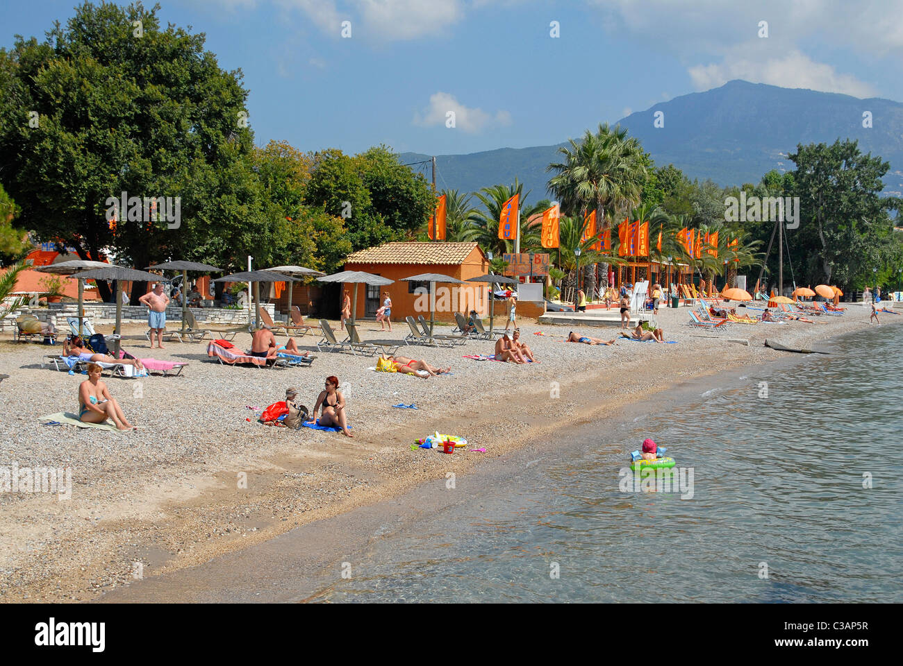 Corfu Dassia Beach Greece High Resolution Stock Photography and Images ...