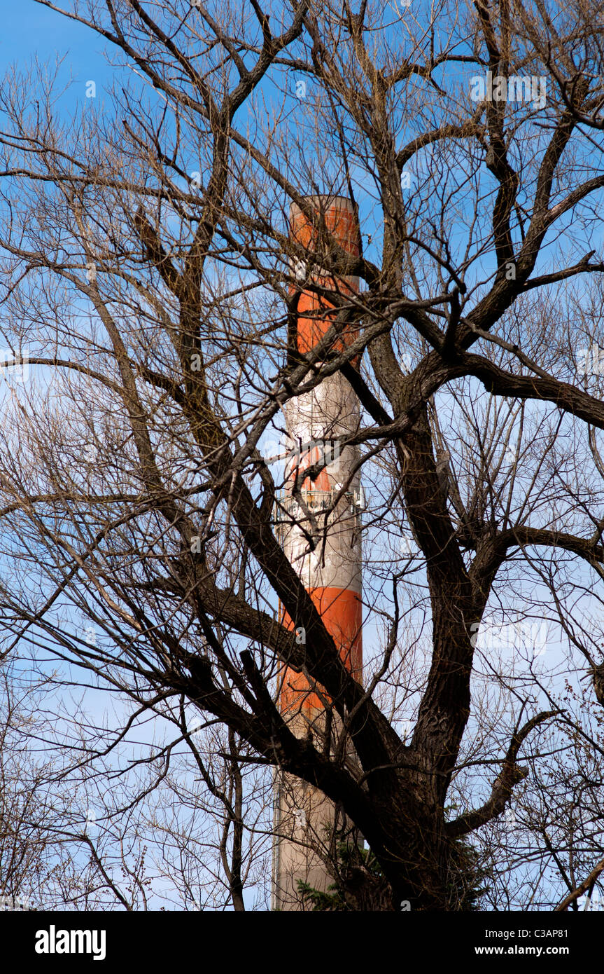 Smoke stack or chimney Stock Photo - Alamy