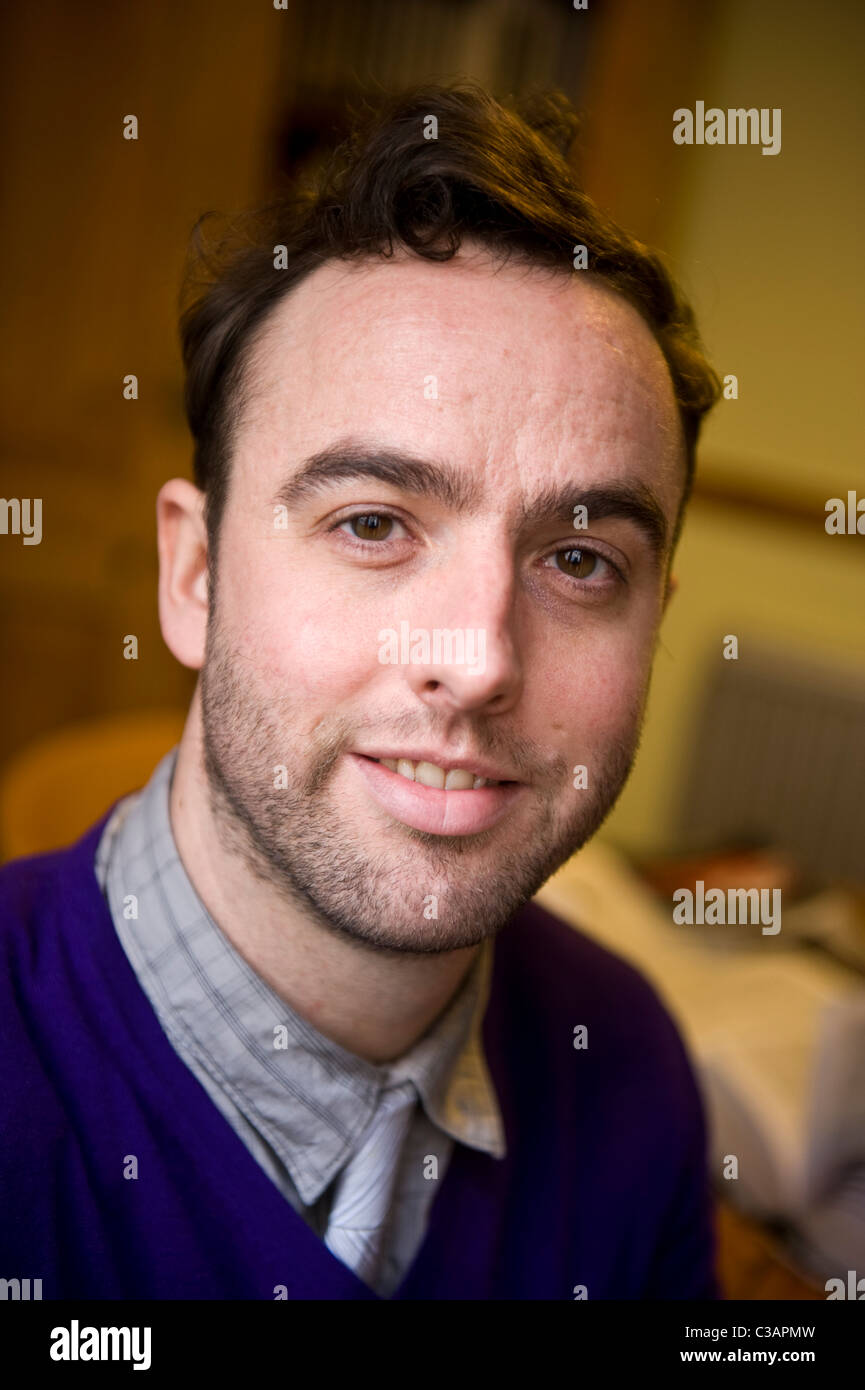 Dafydd James Welsh dramatist Stock Photo - Alamy