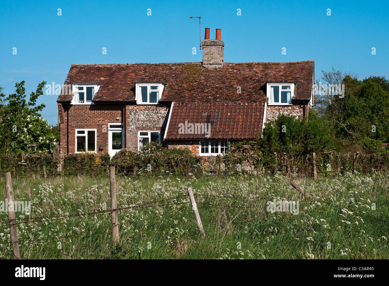 Country house in Livermere, Suffolk Stock Photo - Alamy