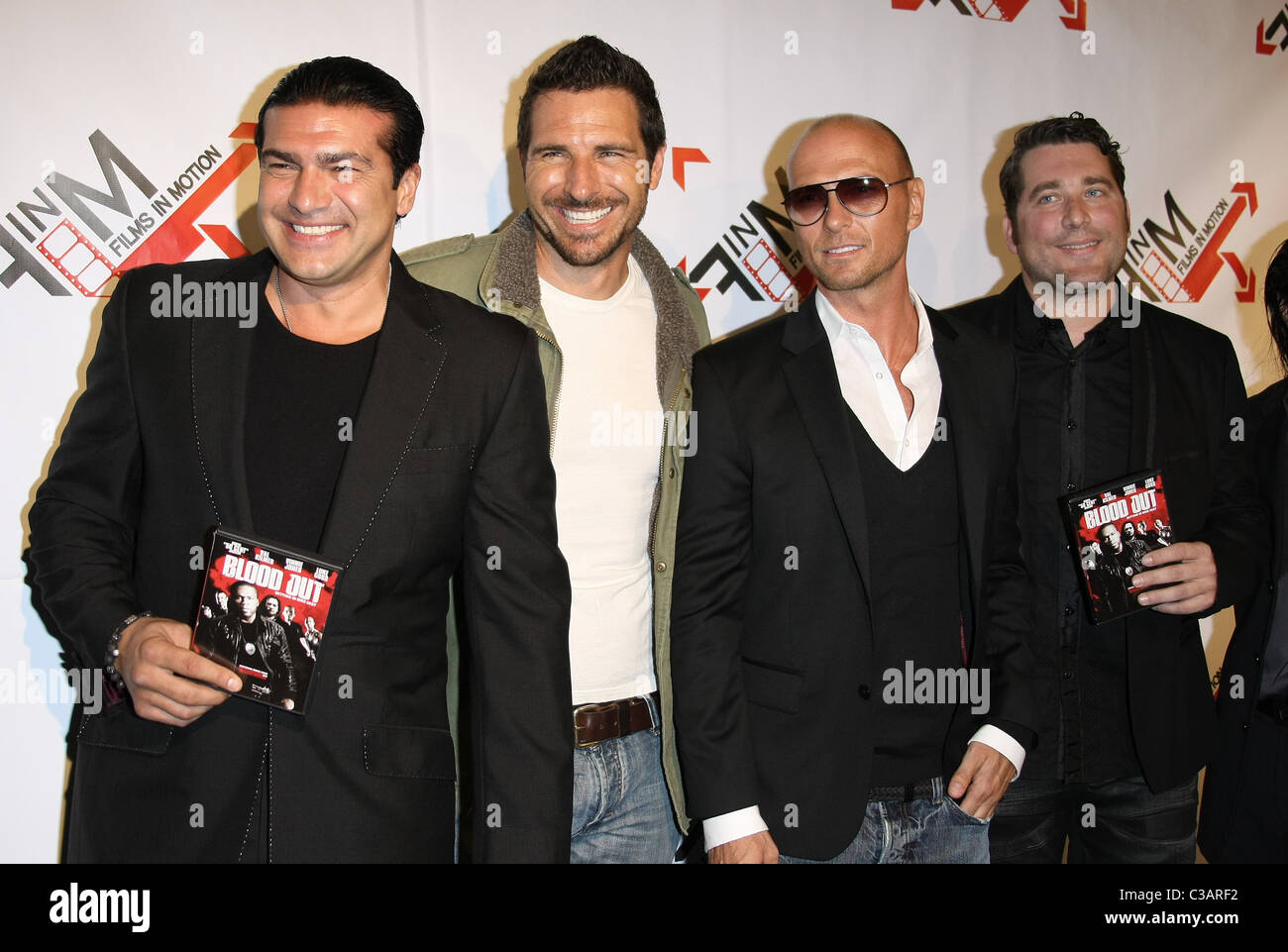 TAMER HASSAN EDWARD QUINN LUKE GOSS JASON HEWITT BLOOD OUT. LIONSGATE ...