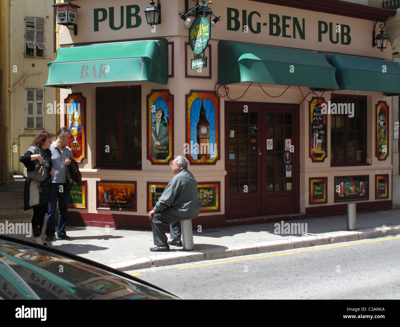 Big Ben Pub in Nice, France 2010-05-13 Stock Photo - Alamy