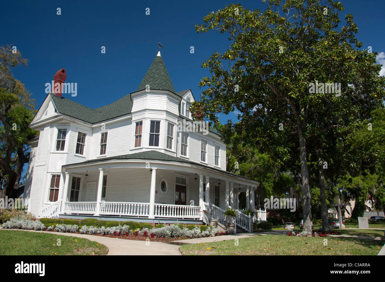 Florida, Amelia Island, Fernandina Beach. Historic Horsey House, c ...