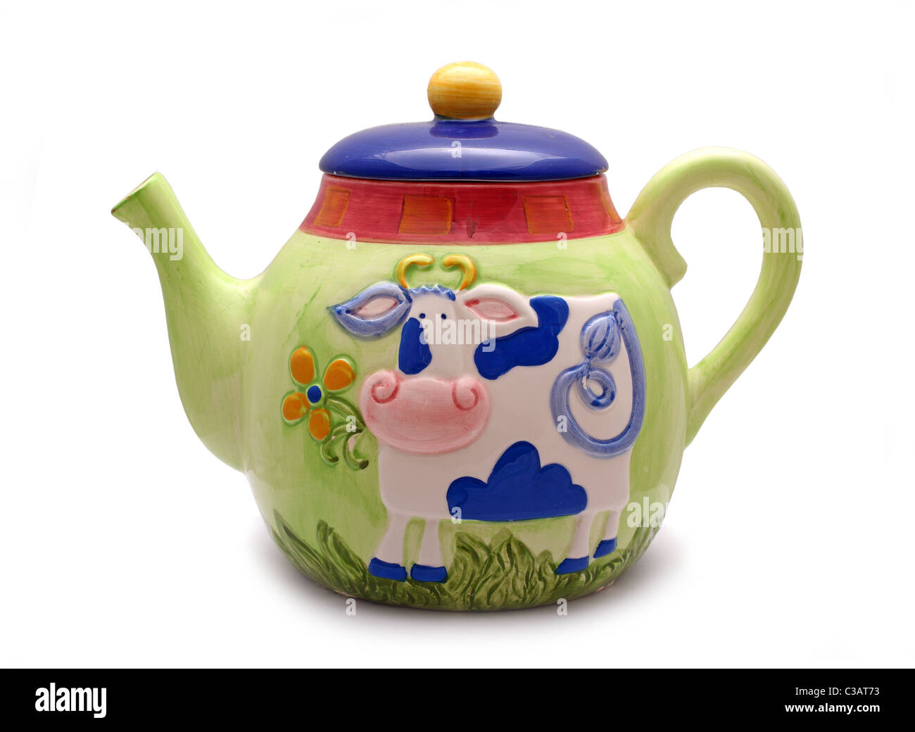 Antique tea service, plate Cut Out Stock Images & Pictures - Alamy