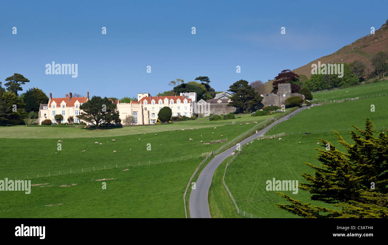 Lee Abbey Christian Community Retreat near Lynton Devon England Stock ...