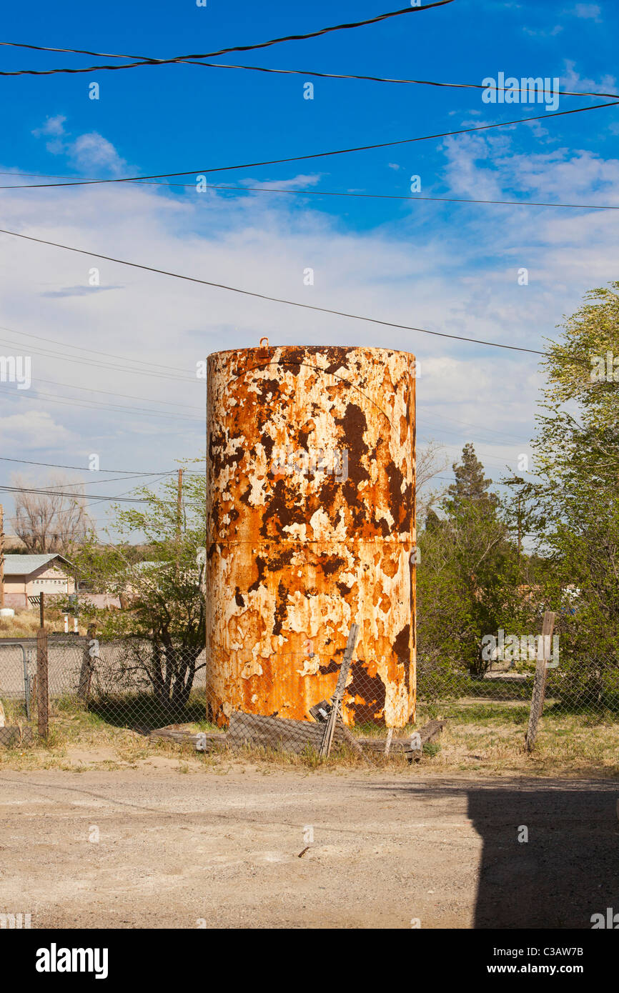 Rusted Water Tanks, Barstow, California, United States of America Stock ...