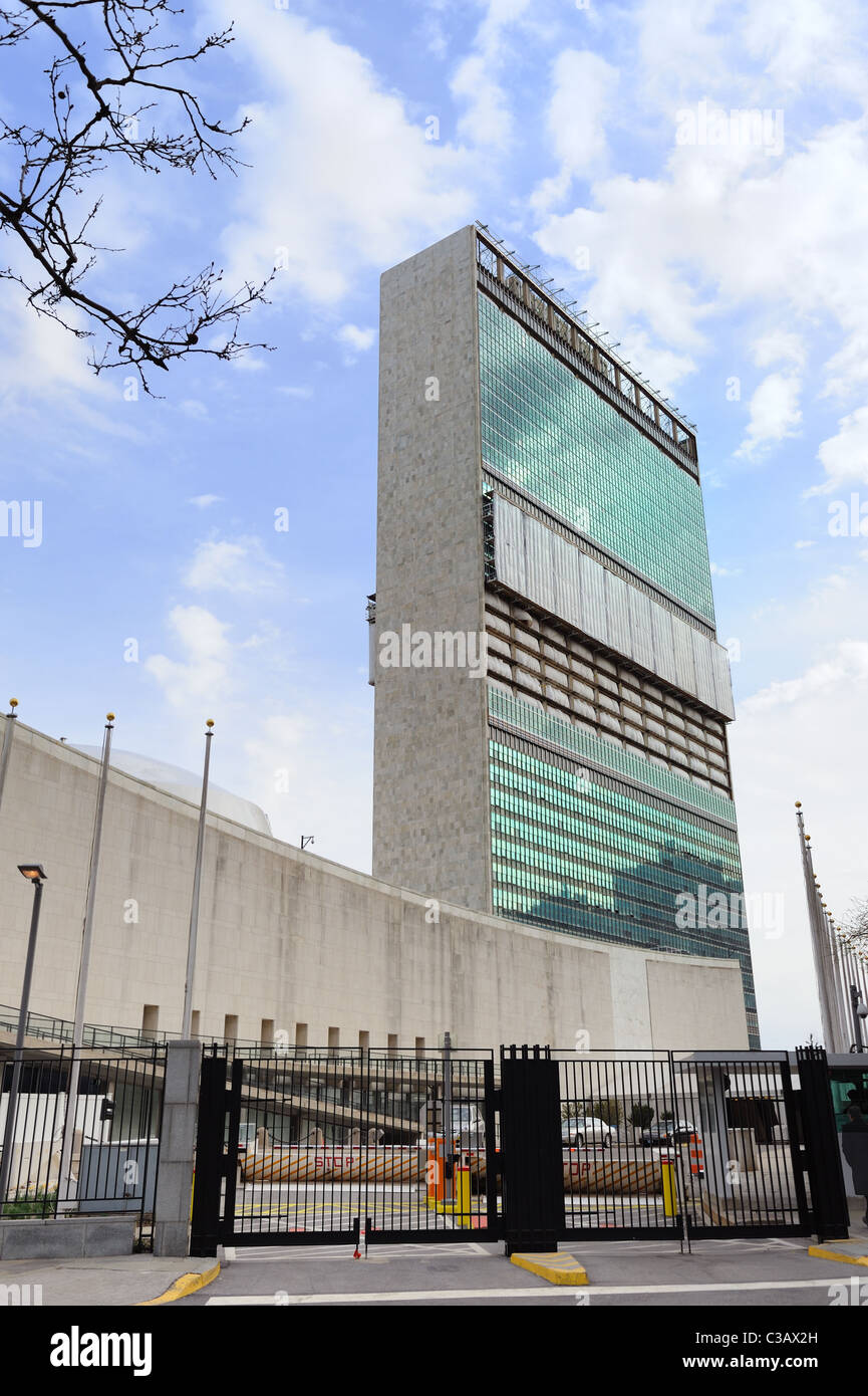 United Nations complex in Manhattan, New York City Stock Photo - Alamy