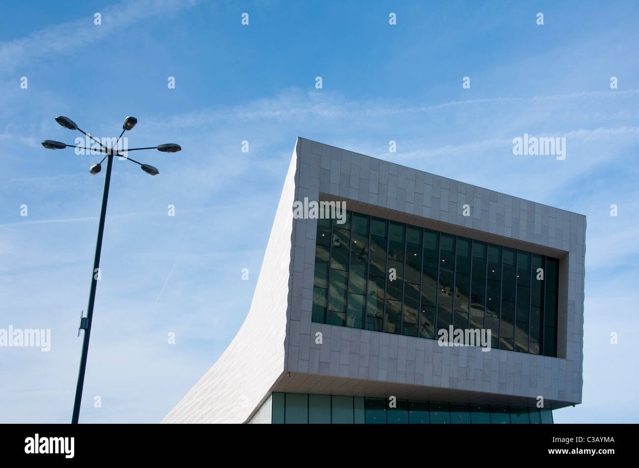 The newly built Museum of Liverpool on the waterfront. UK Stock Photo ...