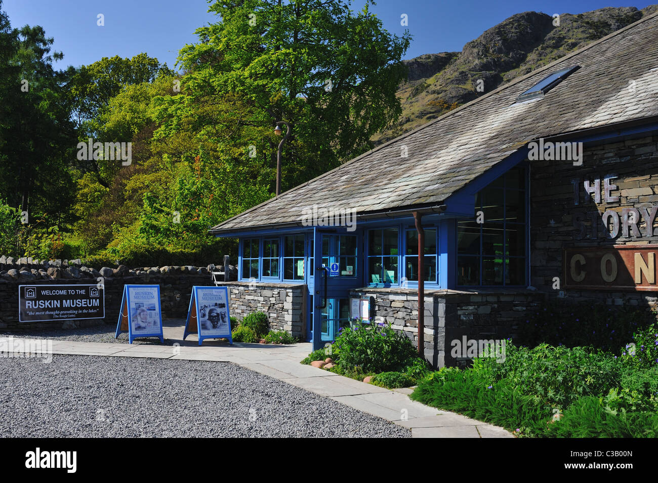 The Ruskin Museum, Coniston Stock Photo - Alamy