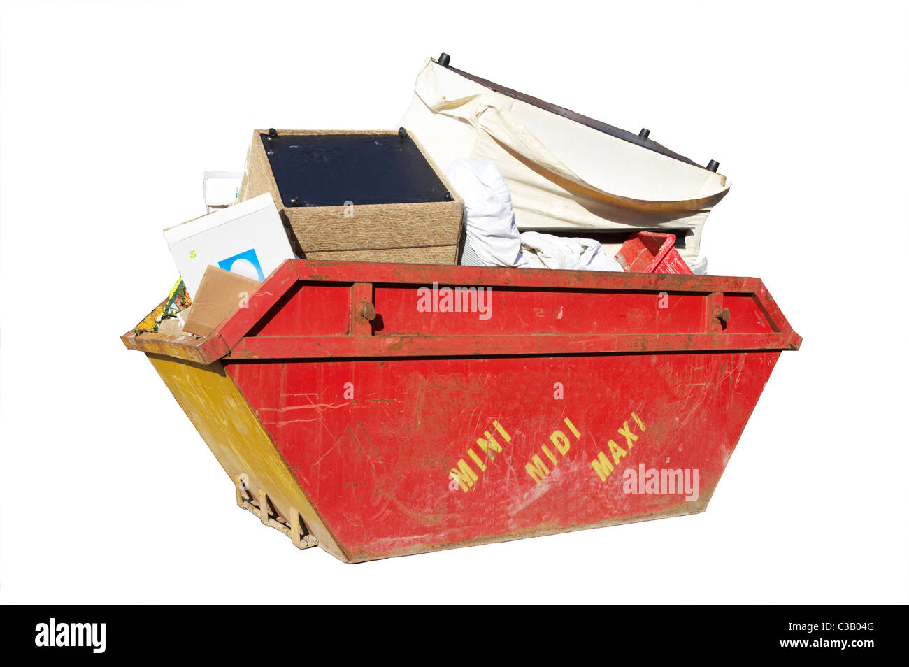 Rubbish skip hi-res stock photography and images - Alamy