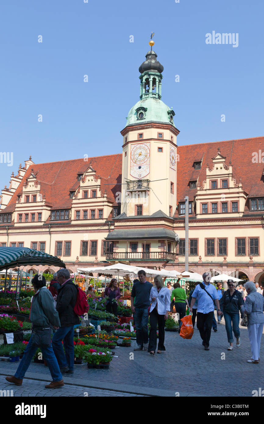 Altes Rathaus, Leipzig, Saxony, Germany Stock Photo - Alamy