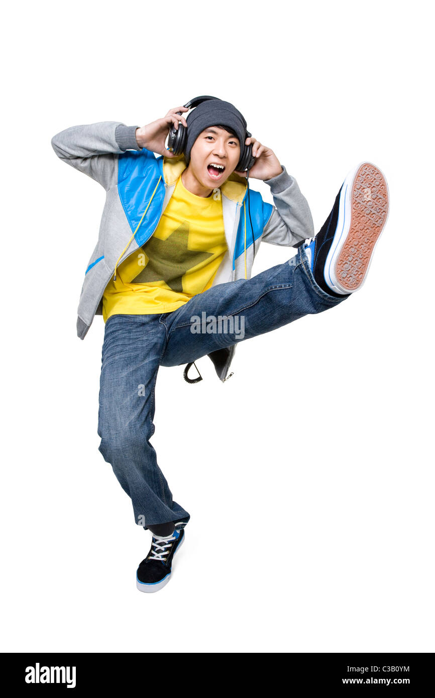 Foot asian adult man Cut Out Stock Images & Pictures - Alamy