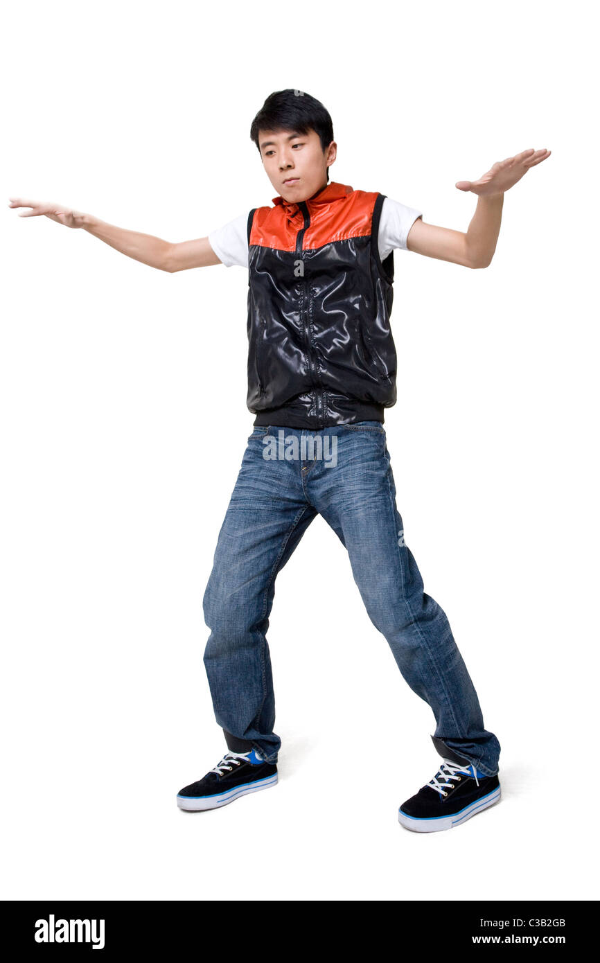 A Guy Hip Hop Dancing Stock Photo - Alamy