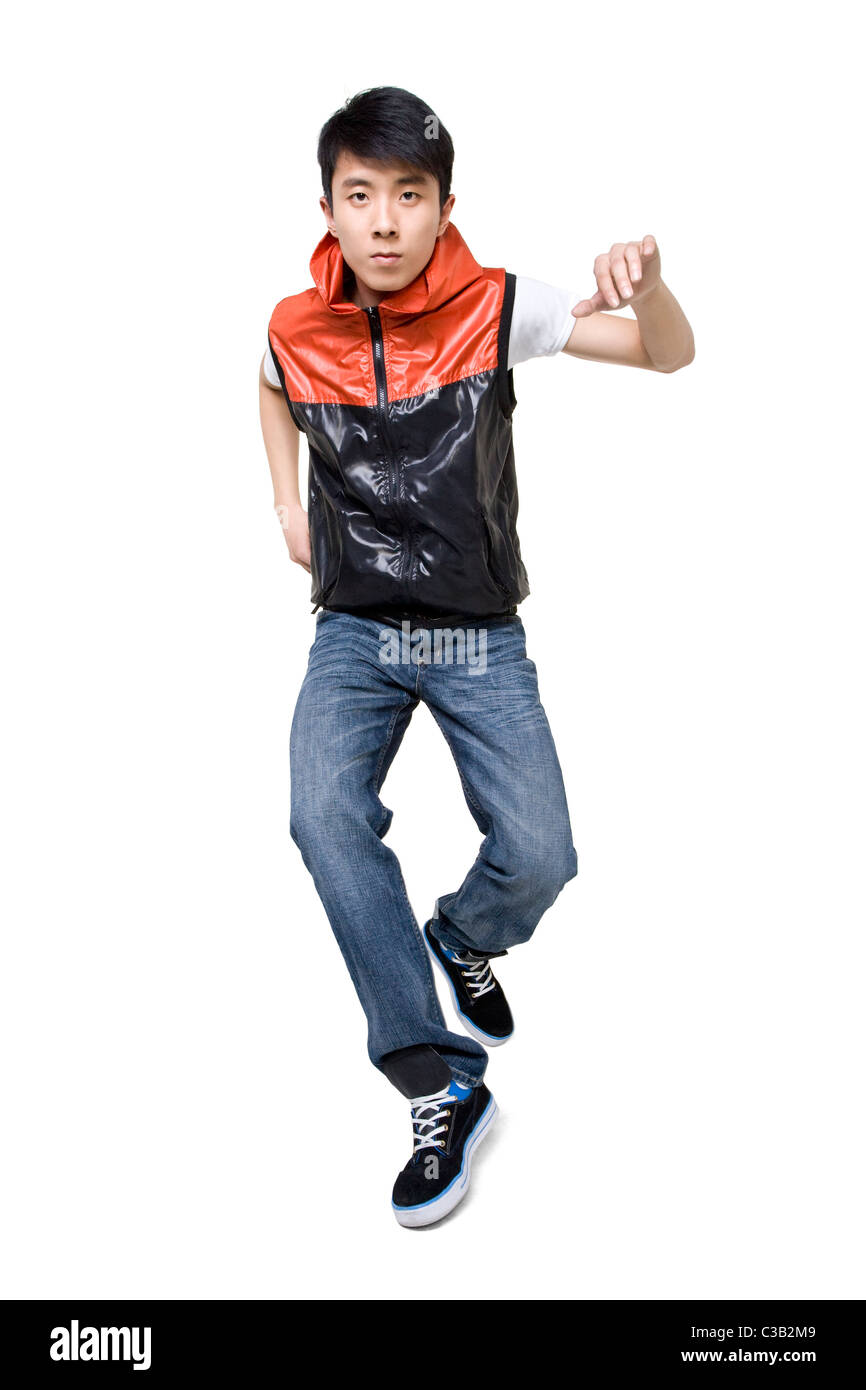 A Guy Hip Hop Dancing Stock Photo - Alamy