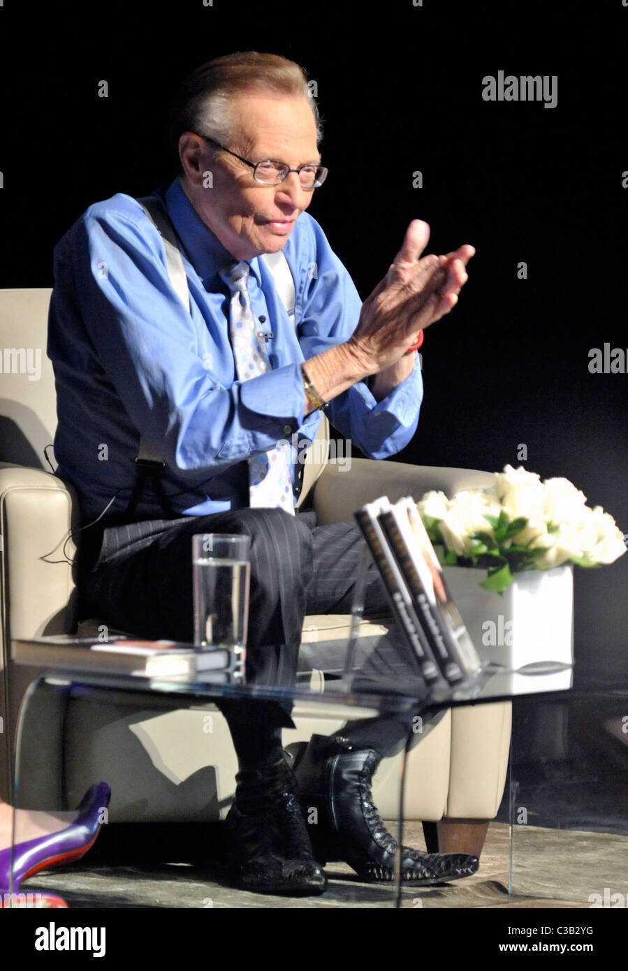 Larry King discusses his autobiography, 'My Remarkable Journey', in his ...