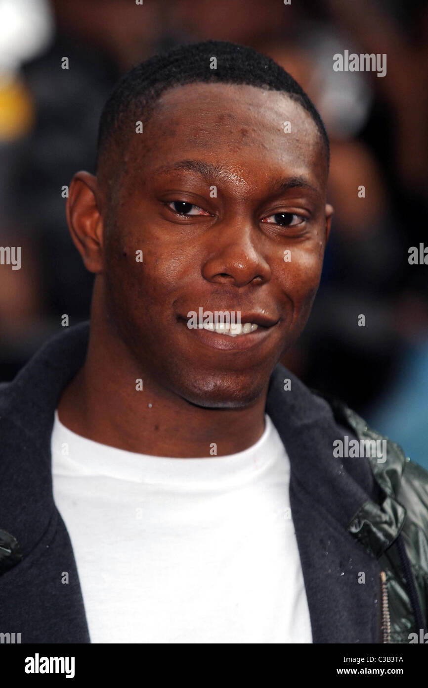 Dizzee Rascal UK film premiere of 'Transformers: Revenge Of The Fallen ...