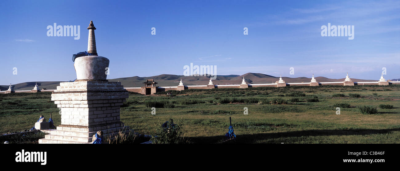 Mongolia, Ovorkhangai province, Karakorum, the Erdenezu monastery Stock ...