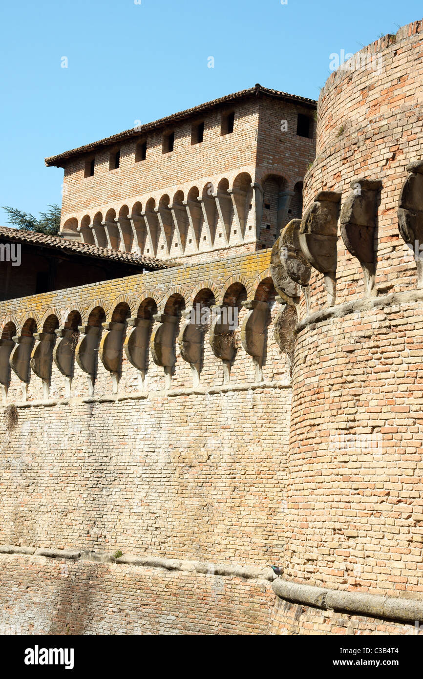 Ravaldino Fortress, also known as Rocca di Caterina Sforza, in Forlì ...