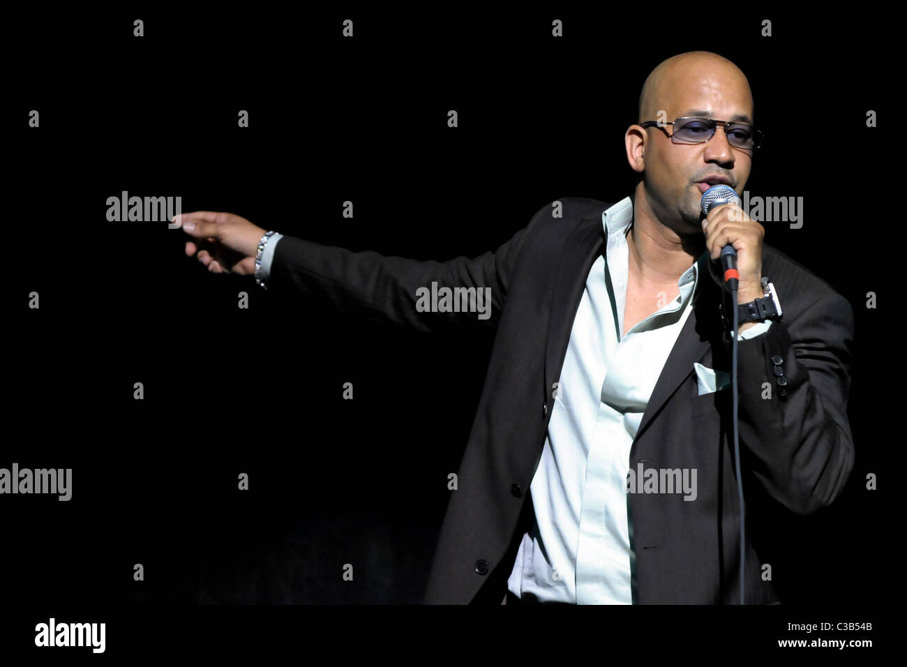 Comedian Pierre performs live during the 2nd Annual Memorial Weekend ...