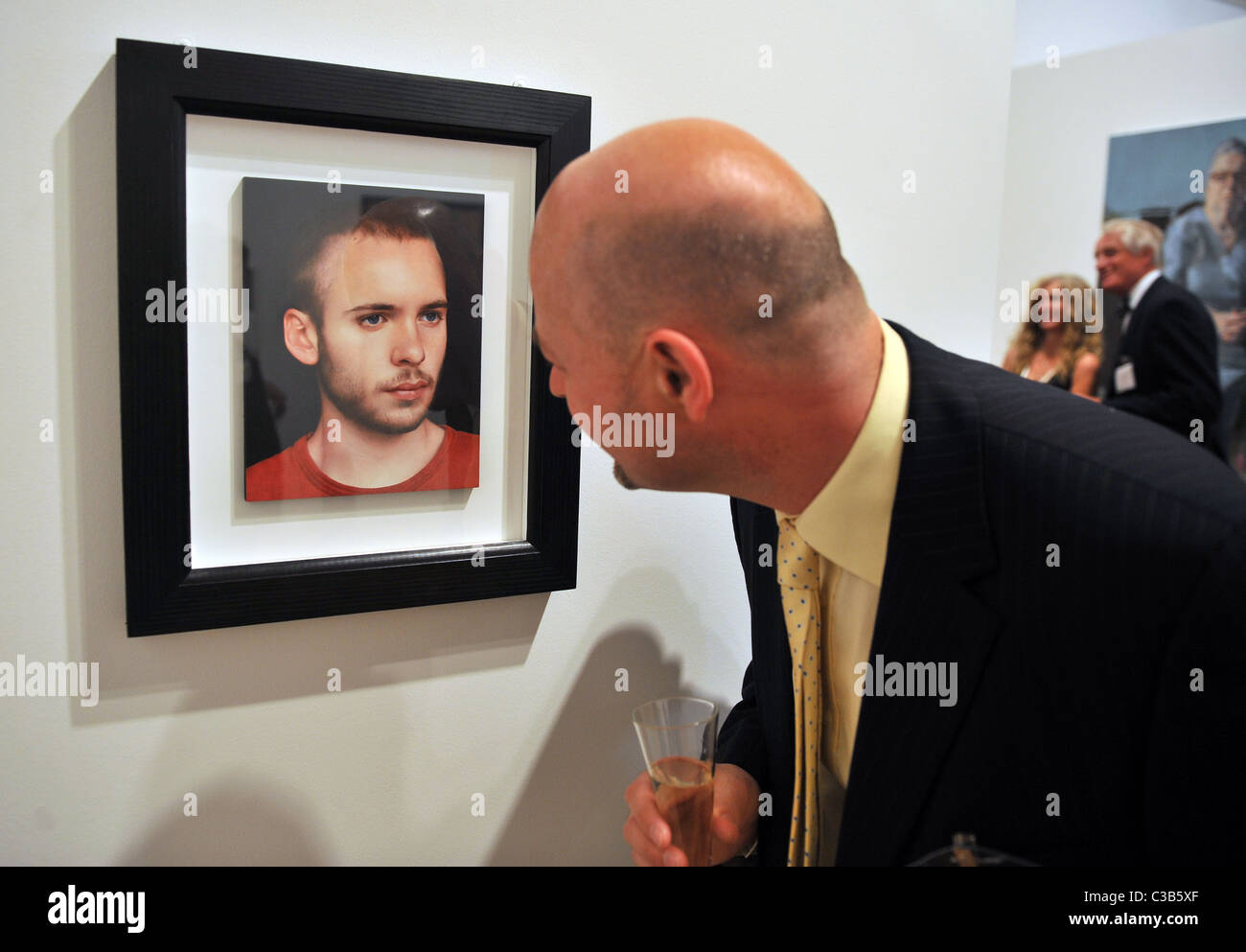Michael Gaskell's 'Tom' BP Portrait Prize winner announcement held at ...