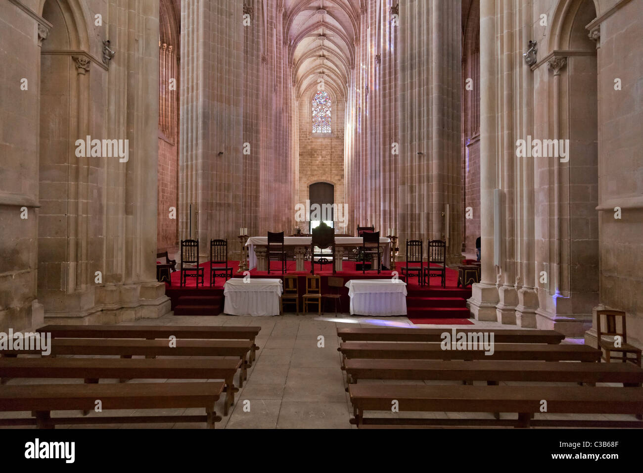 Batalha Monastery, a masterpiece of the Gothic architecture. Dominican ...