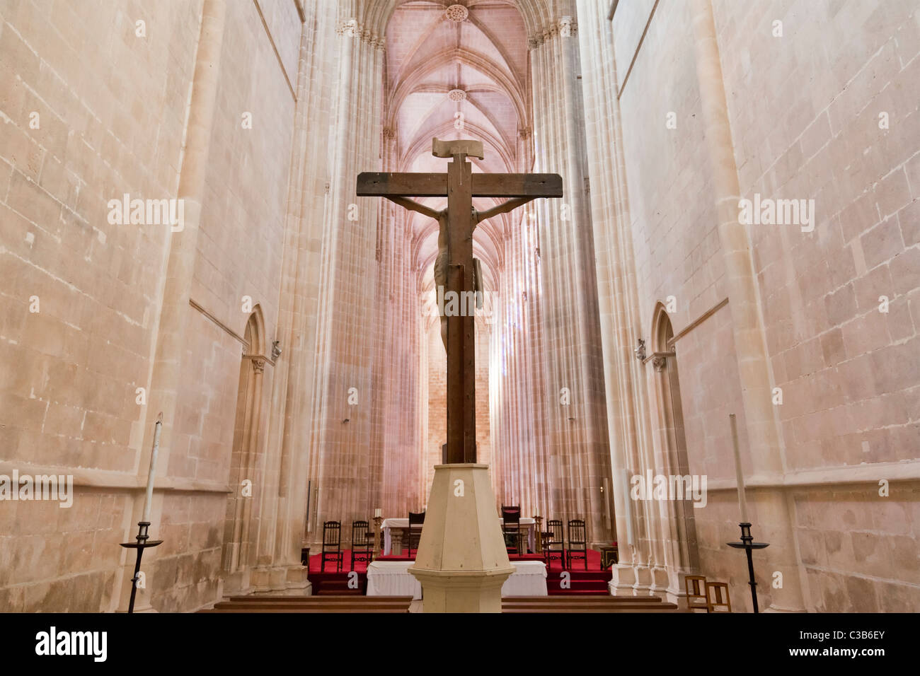 Batalha Monastery, a masterpiece of the Gothic architecture. Dominican ...