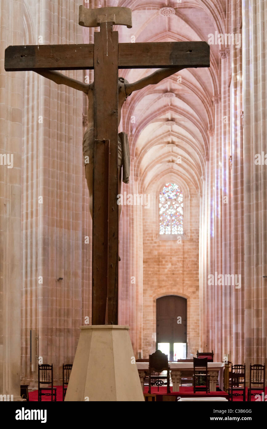 Batalha Monastery, a masterpiece of the Gothic architecture. Dominican ...