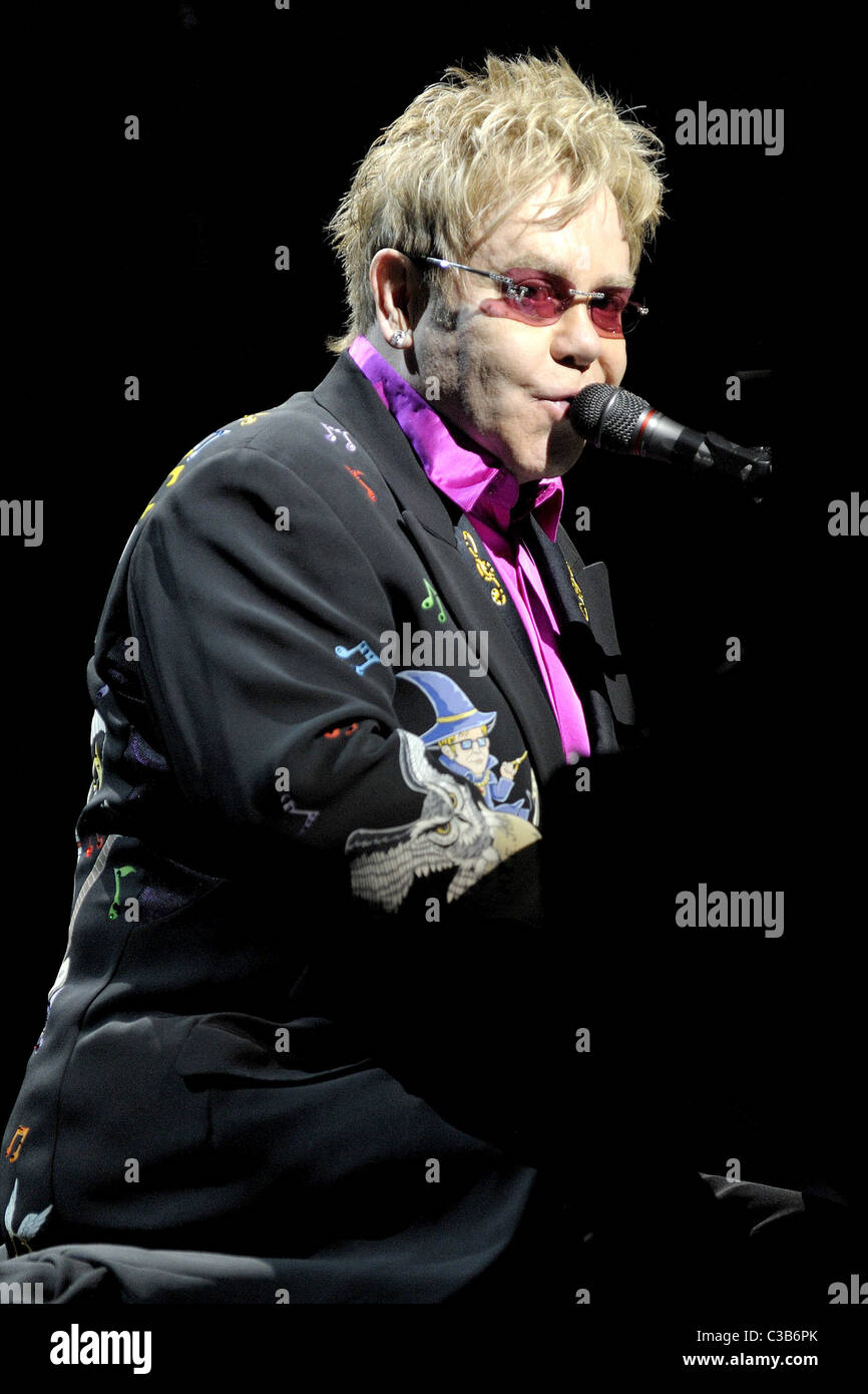 Sir Elton John Billy Joel and Elton John perform during the 'Face 2 ...