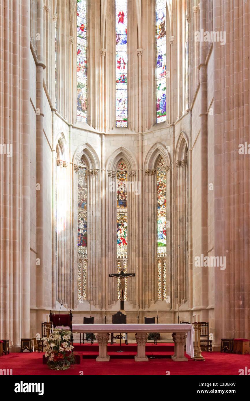 Batalha Monastery, a masterpiece of the Gothic architecture. Dominican ...