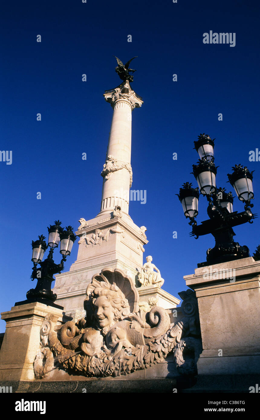 France, Gironde, Bordeaux, area listed as World Heritage by UNESCO ...