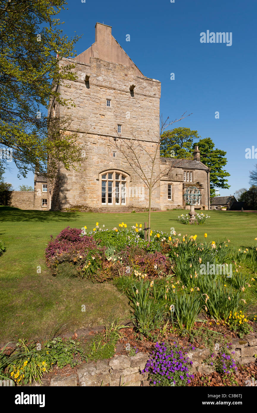 Elsdon Tower, Northumberland Stock Photo - Alamy