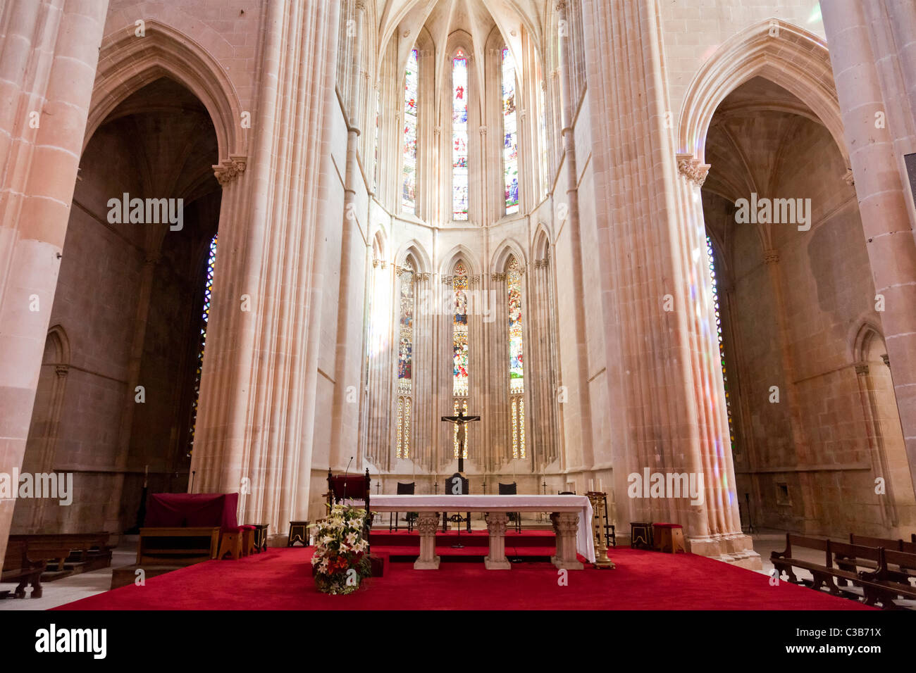 Batalha Monastery, a masterpiece of the Gothic architecture. Dominican ...