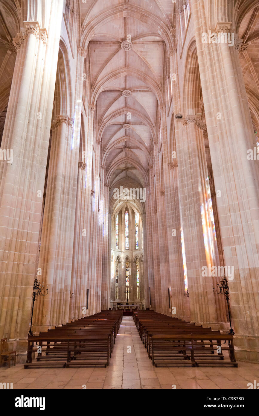 Batalha Monastery, a masterpiece of the Gothic architecture. Dominican ...