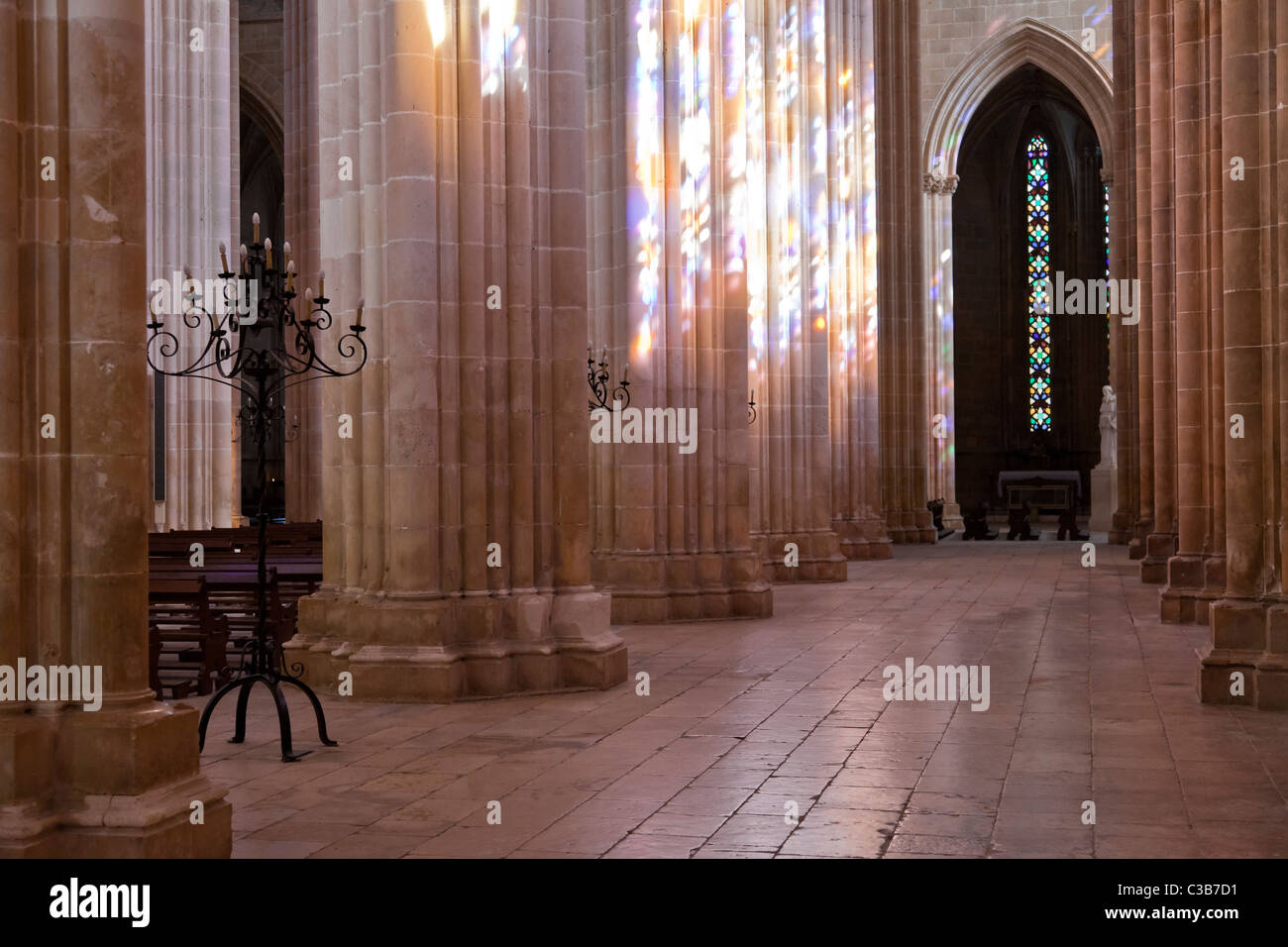 Batalha Monastery, a masterpiece of the Gothic architecture. Dominican ...
