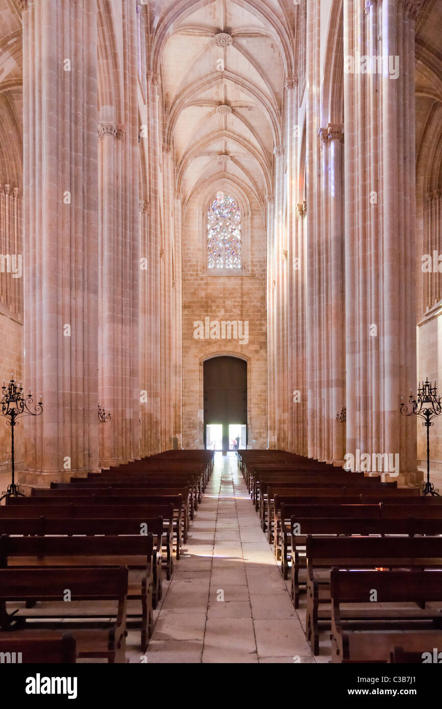 Batalha Monastery, a masterpiece of the Gothic architecture. Dominican ...