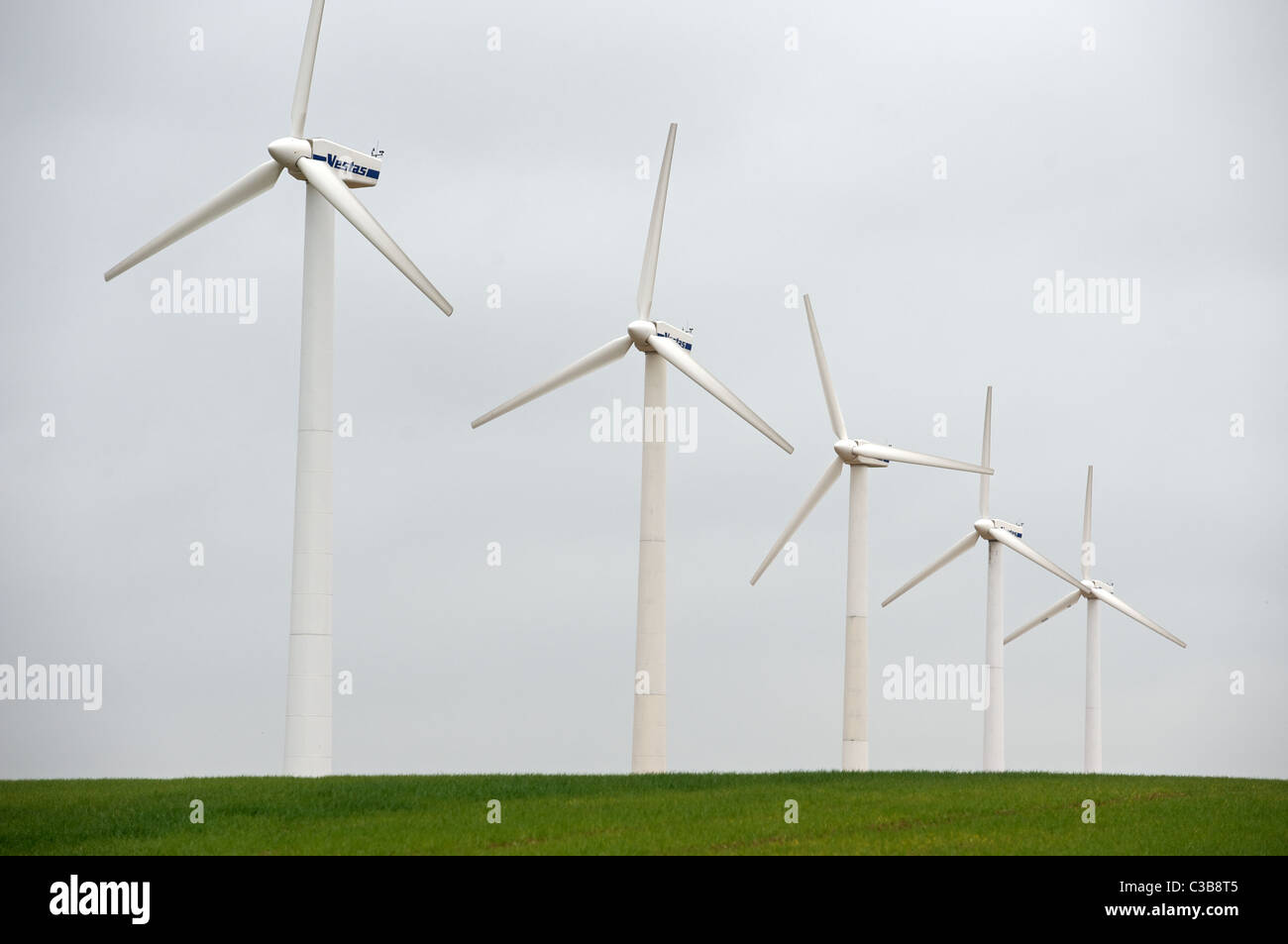 Wind farm, UK Stock Photo - Alamy