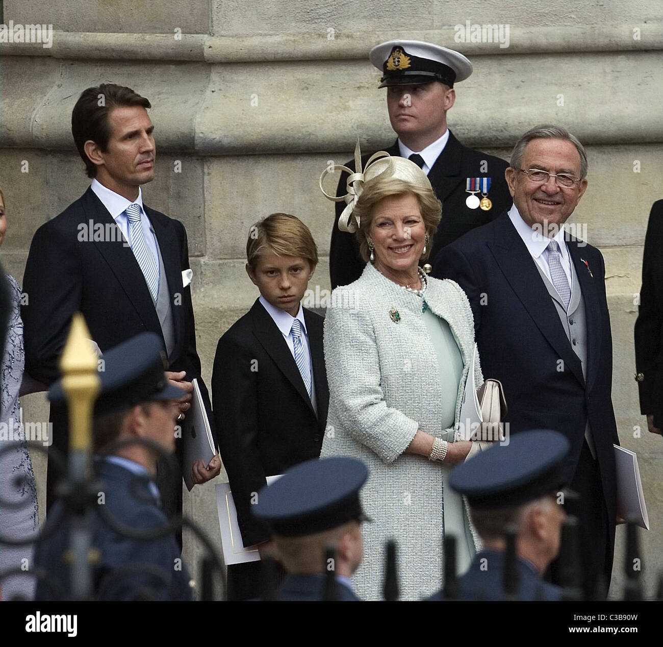 Greek royal family hi-res stock photography and images - Alamy