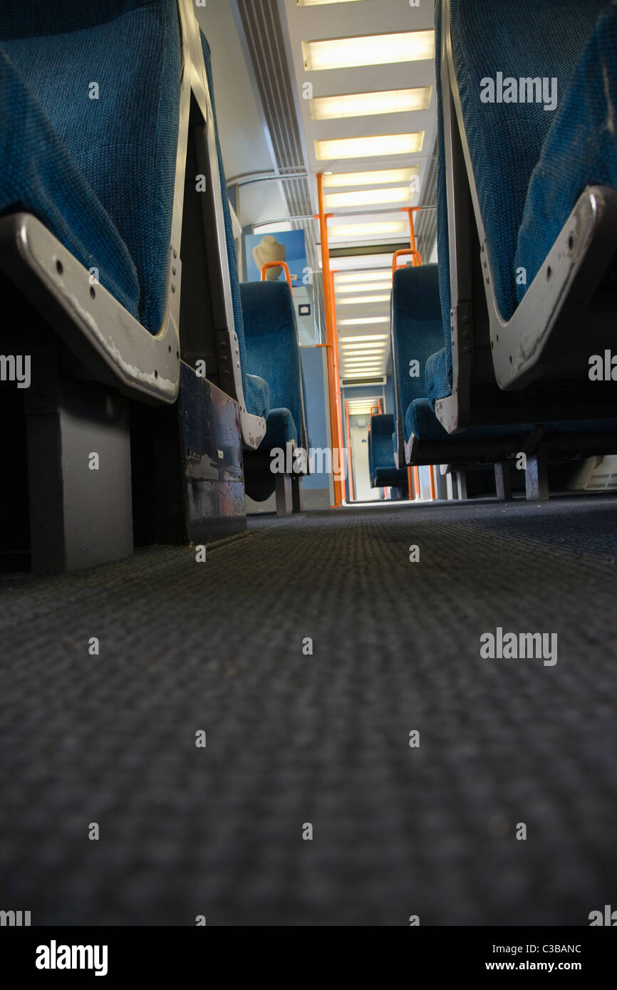 Empty train Stock Photo - Alamy